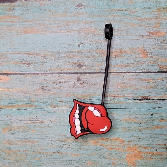 Other | Lips Tongue Straw Topper | Poshmark